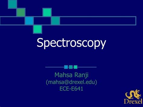 Ppt Spectroscopy Powerpoint Presentation Free Download Id6890563