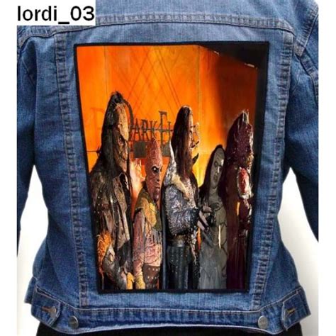 Lordi 03 Photo Quality Printed Back Patch King Of Patches