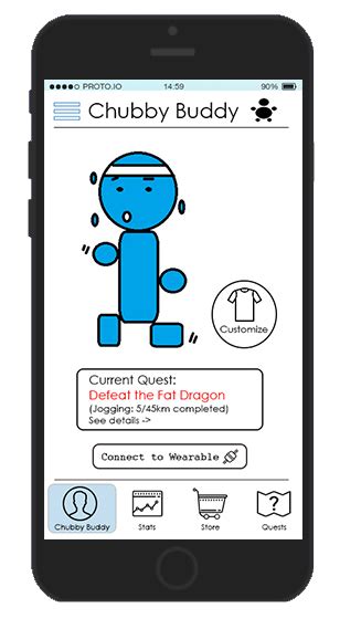 Startup Chubby Buddy Mobile App