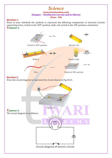 Electric Current Ncert Class 10 At Timothy Jeffords Blog
