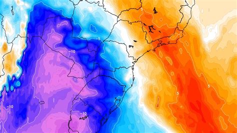 Massa De Ar Frio Atingirá O Sul Centro Oeste E O Sudeste Do Brasil