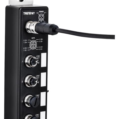 Trendnet Ti Cp02 Industrial M12 Female 5 Pin Connector Electrical Cabl