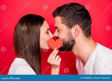 Foto Van Schattig Schattig Mooi Vrolijk Positief Paar Twee Echtgenoten