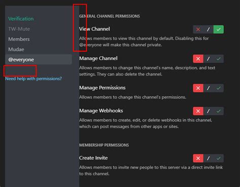 Channel Permissions Style Issues Issue DiscordStyles Fluent GitHub