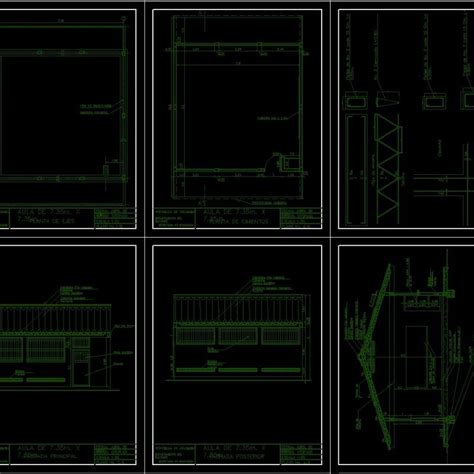 Public Classroom Dwg Block For Autocad • Designs Cad
