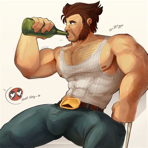 Rule 34 Angry Bara Breasts Bulge Bulge Through Clothing Deadpool