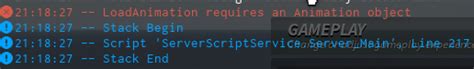 Loadanimation Requires Animation Object Scripting Support Developer