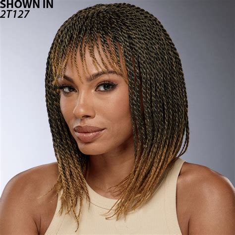 Brielle Mid Length Two Strand Twist Braided Bob Wig By Especially Yours