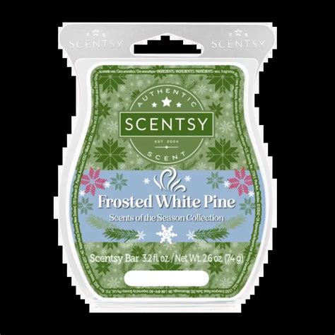Frosted White Pine Scentsy Wax Bar Scentsy Online Store
