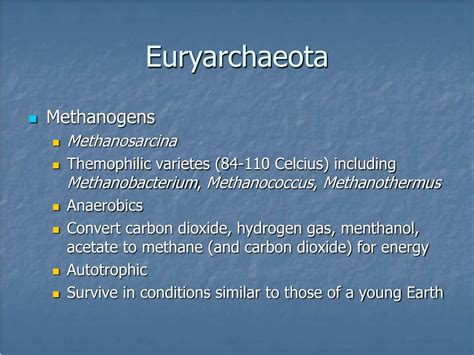 Ppt Archaea Powerpoint Presentation Free Download Id5687404