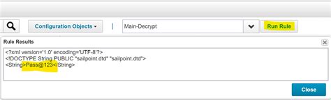 If Is Possible To Create A Rule To Decrypt The Password From Iiq