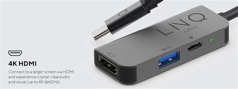 Hub Multiports USB C En Gris Linq