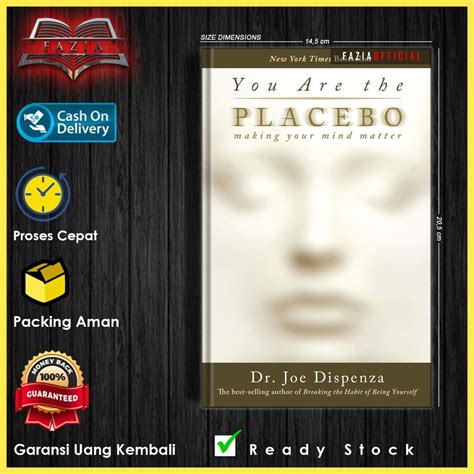 Jual You Are The Placebo By Joe Dispenza English Shopee Indonesia