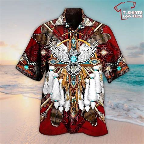Unisex Native American Owl Limited Edition Hawaiian Shirt For Men T
