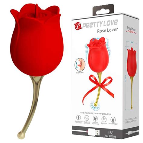 Lengua Vibratoria Rosa Rose Lover Fruto Deseado