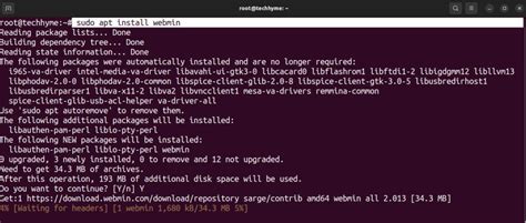 Tutorial How To Install Webmin In Ubuntu Tech Hyme
