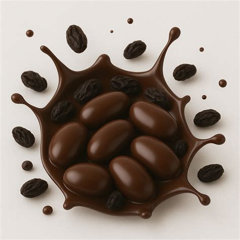 Pasas Con Chocolate 70 Cacao 100g Color Cafe