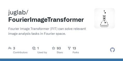 GitHub Juglab FourierImageTransformer Fourier Image Transformer FIT Can Solve Relevant