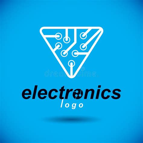 Vector Abstract Technology Circuit Board High Tech Digital Scheme Of