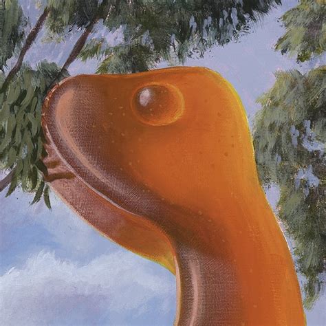 Jurassic Park Gummy Dinosaur Brachiosaurus — Sally Hastings Art