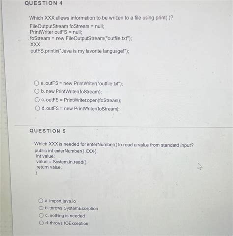 Solved Question 1 What Is Output Represents A Blank