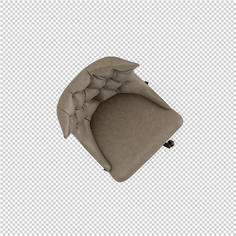 Premium Psd 3d Chair Isolated Rendering