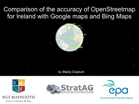 Comparison Of The Accuracy Of Openstreetmap For Ireland With Google