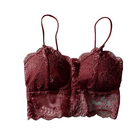 Dndkilg Lace Bralettes For Women With Straps Sexy Longline Bralettes