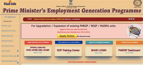 Pmegp Up Tops In Financing Units Under Prime Minister Employment
