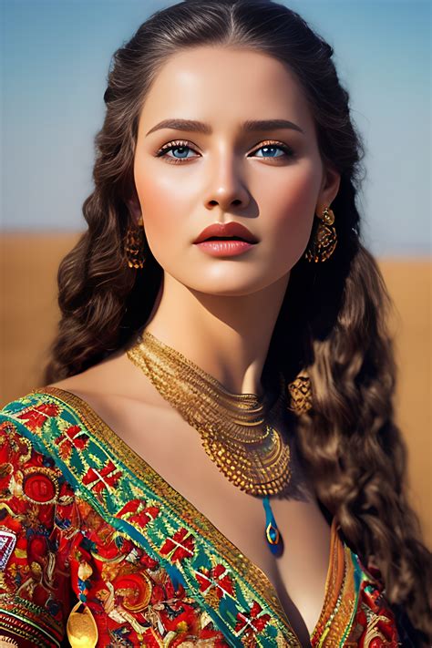 Portrait In Traditional Ukrainian Dress Artofit
