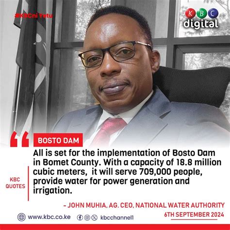 All Is Set For The Implementation Of Bosto Dam Nwhsa