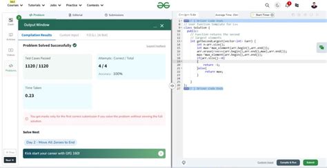 Sribas Maji On Linkedin Geekstreak2024 Geekstreak2024 Day1 Gfg160