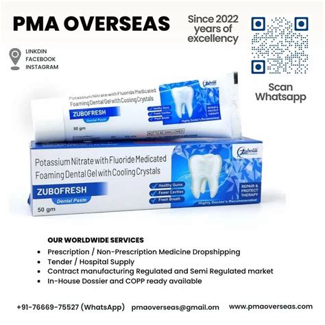 Potassium Nitratesodium Monofluorophosphate Dental Paste At ₹ 160