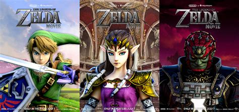 The Legend Of Zelda Movie Fan Poster 3 By Sarhanxg On Deviantart