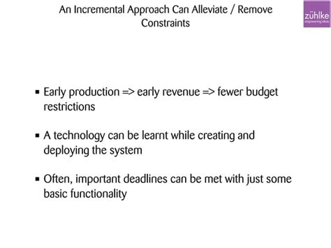 Creating An Incremental Architecture For Your System Ppt