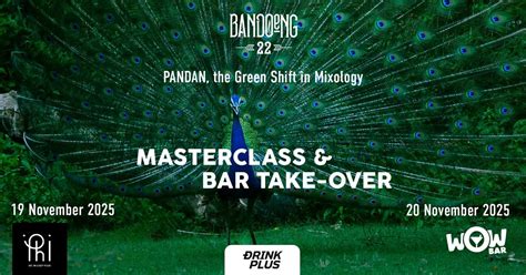Pandan The Green Shift In Mixology Phi Cocktail Bar Sofia At Phi