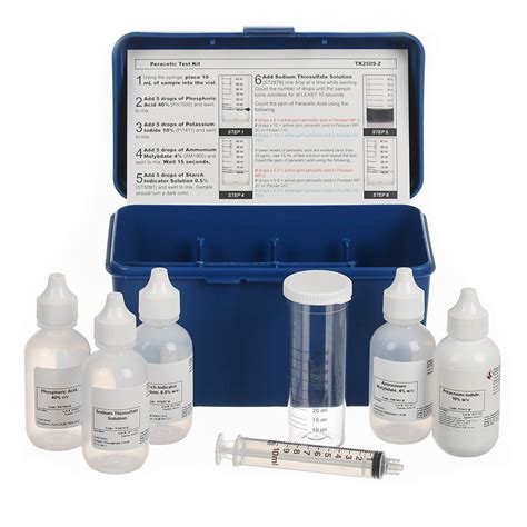 Peracetic Acid Test Kit