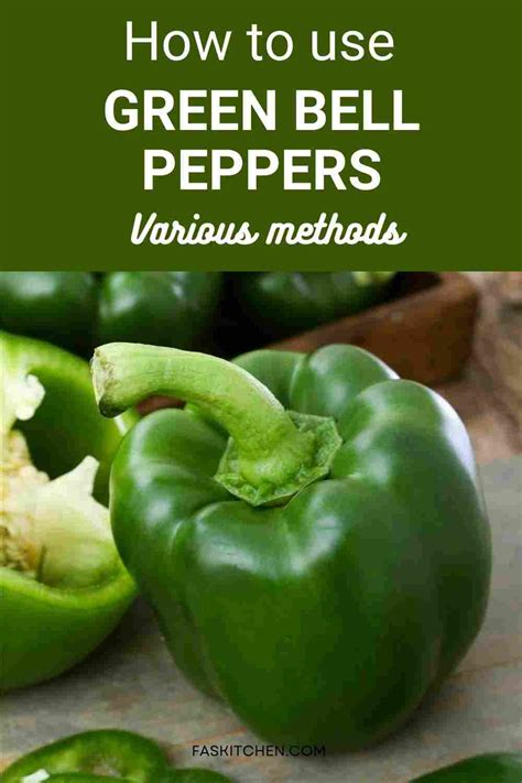 Green Bell Peppers 101 Nutrition Benefits How To Use Buy Store