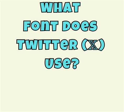 What Font Does Twitter Use In 2025 — Fontsarena