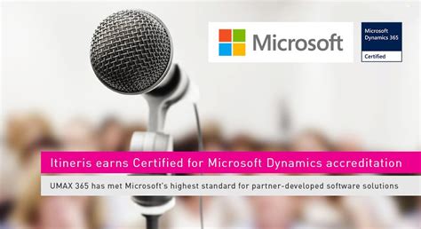 Itineris On Linkedin Umax Microsoft Dynamics365 Microsoftgoldpartner