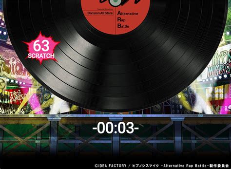 「ヒプノシスマイク Alternative Rap Battle 」の事前登録受付が開始。公式サイトにてdjになりきってdiscをスクラッチ
