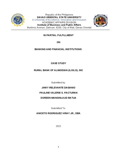 Group 3 Case Study Pdf Banks Liquidation