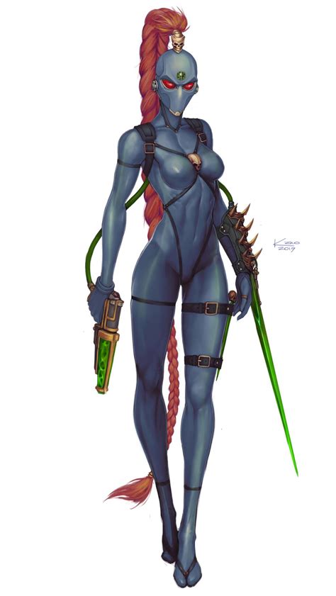 Callidus Assassin Art By Alexey Kropachev 40k Gallery