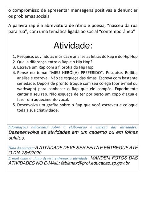 E E Rodrigues Alves Efaf Cultura Hip Hop 8º C Prof Fabiana