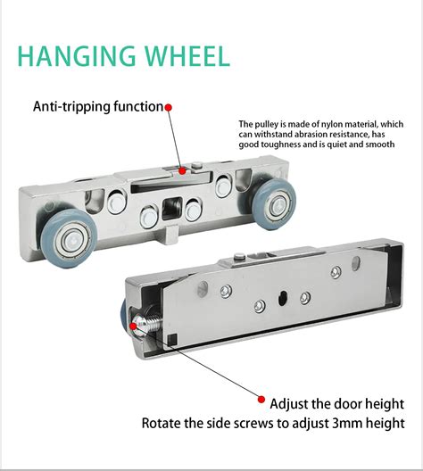 Floating Sliding Barn Door Hardware Soft Closing Interior