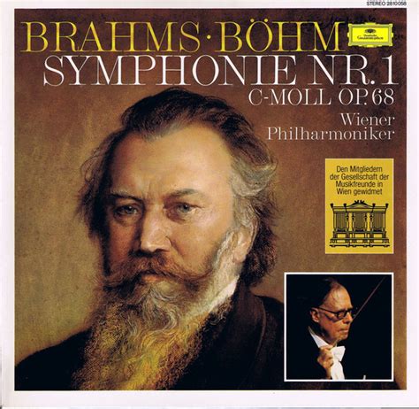 Brahms Böhm Wiener Philharmoniker Symphonie Nr 1 C Moll Op 68