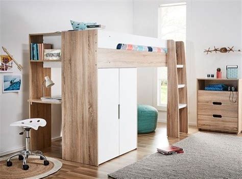 Кровать-чердак | Single loft bed, Storage furniture bedroom, Kids loft beds