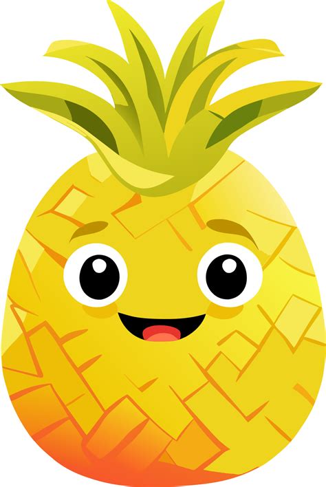 3d Pineapple Illustration 29341646 Png