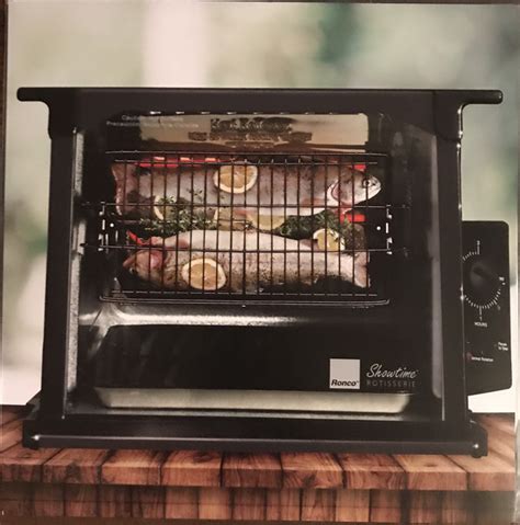 Ron Popeil Ronco Showtime Rotisserie And Bbq Lathe Cut Lp 12