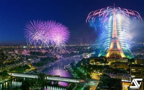 Une Photo Réussie Du Feu Dartifice Du 14 Juillet 2015 Par Anthony Gelot